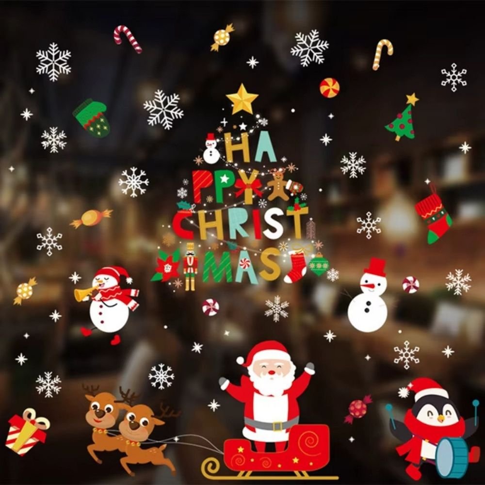 Stickers de Noël - Merry Christmas | Fabrique de Noël